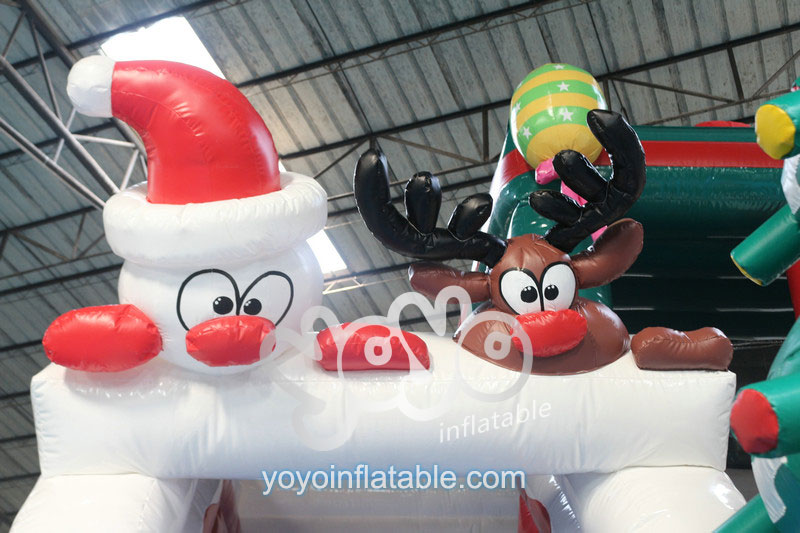 Christmas Tree with Gifts Slide YY-SL181206 | Yoyo Inflatable