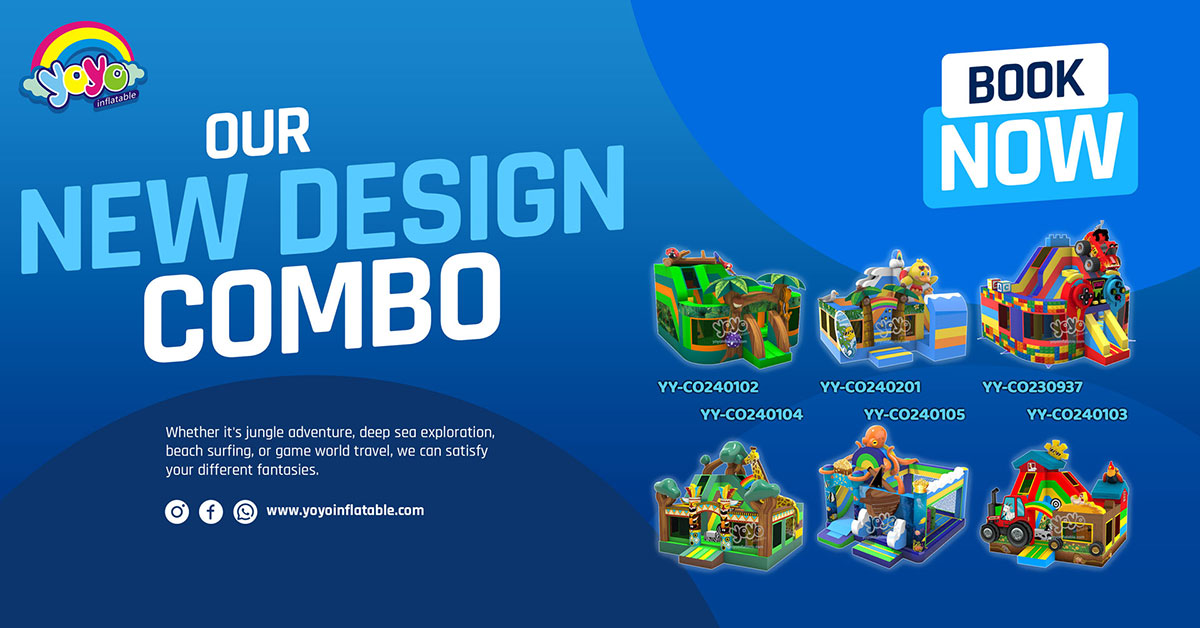 Innovative Inflatable Fun: Introducing Our Latest Bounce House Combos ...