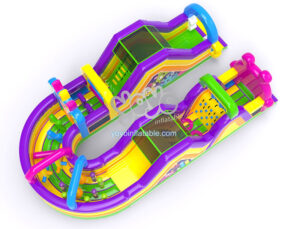 Monster Inflatable Bouncy Obstacle Course Jumper YY-OB240301 | Yoyo ...