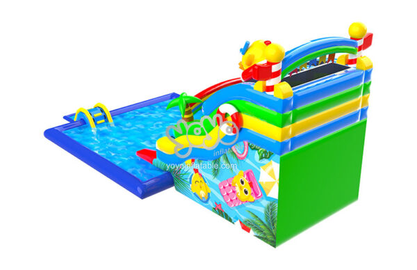 Floating Chicken Inflatable Pool Park YY-WSL240502 | Yoyo Inflatable