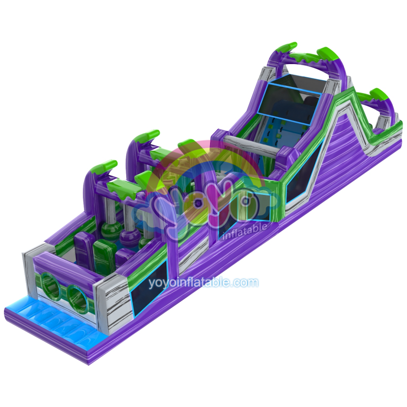 Toxic Spikes Marble Inflatable Obstacle Course YY-OB240402-D | Yoyo ...
