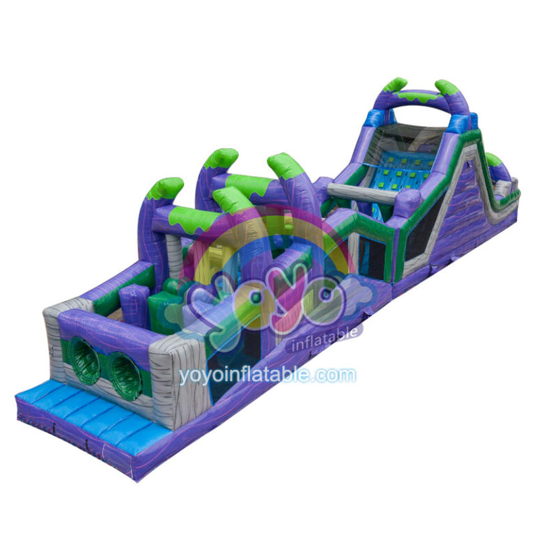 Toxic Spikes Marble Inflatable Obstacle Course YY-OB240402-D | Yoyo ...
